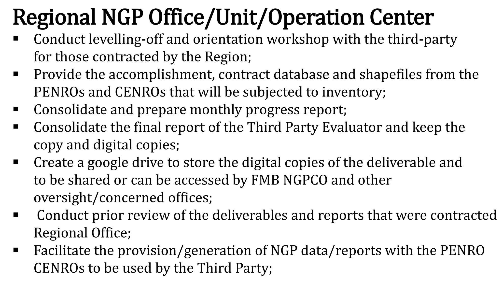 DAO-2023-09.pptx, Guidelines in the Conduct of Inventory and Assessment ...