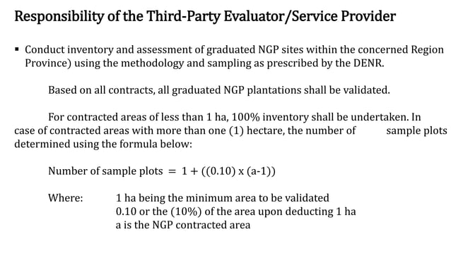 DAO-2023-09.pptx, Guidelines in the Conduct of Inventory and Assessment ...