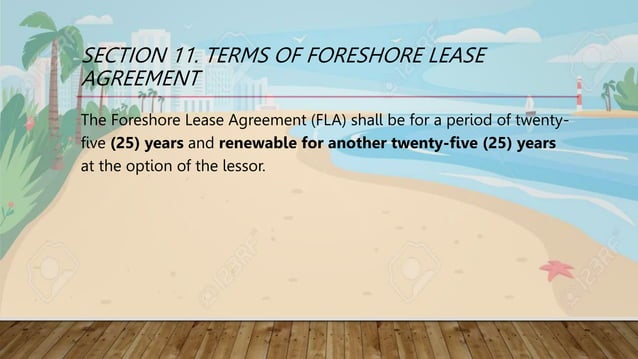 DAO 2004-24 - FORESHORE LEASE AGREEMENT.pptx