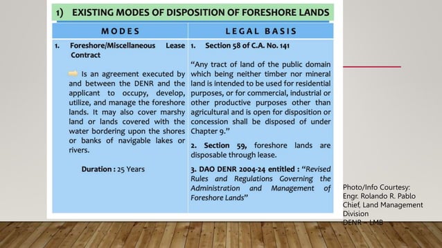 DAO 2004-24 - FORESHORE LEASE AGREEMENT.pptx