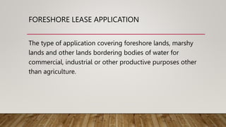 DAO 2004-24 - FORESHORE LEASE AGREEMENT.pptx
