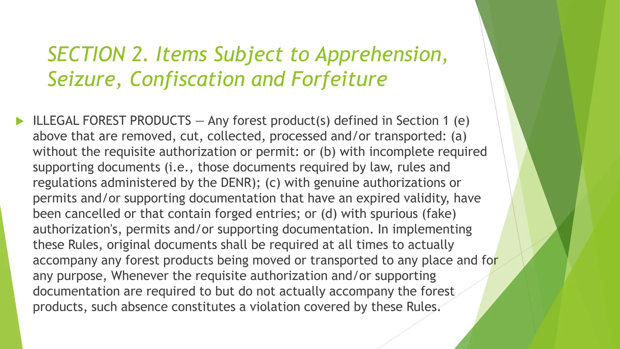 Department order DAO 97-32. powerpoint presentation | PPTX