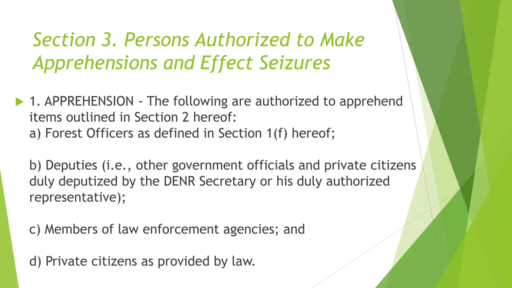 Department order DAO 97-32. powerpoint presentation | PPTX