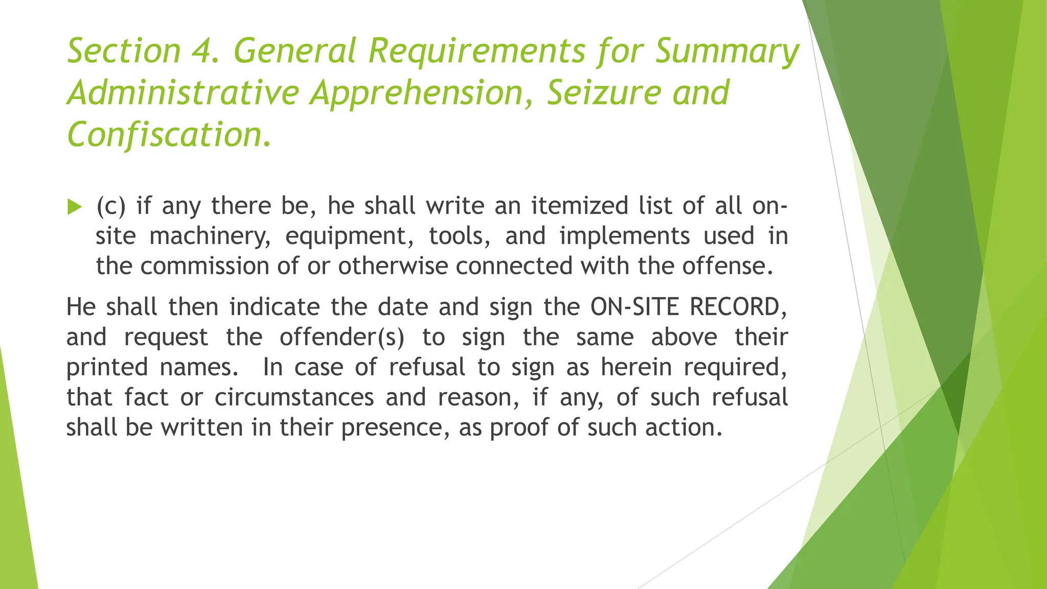 Department order DAO 97-32. powerpoint presentation | PPTX