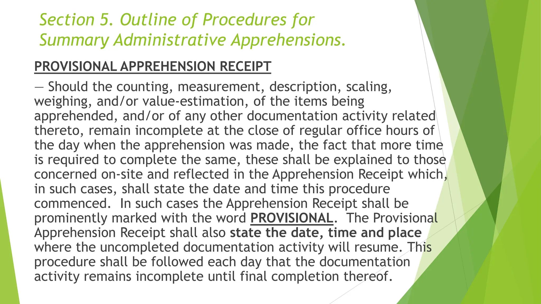 Department order DAO 97-32. powerpoint presentation | PPTX