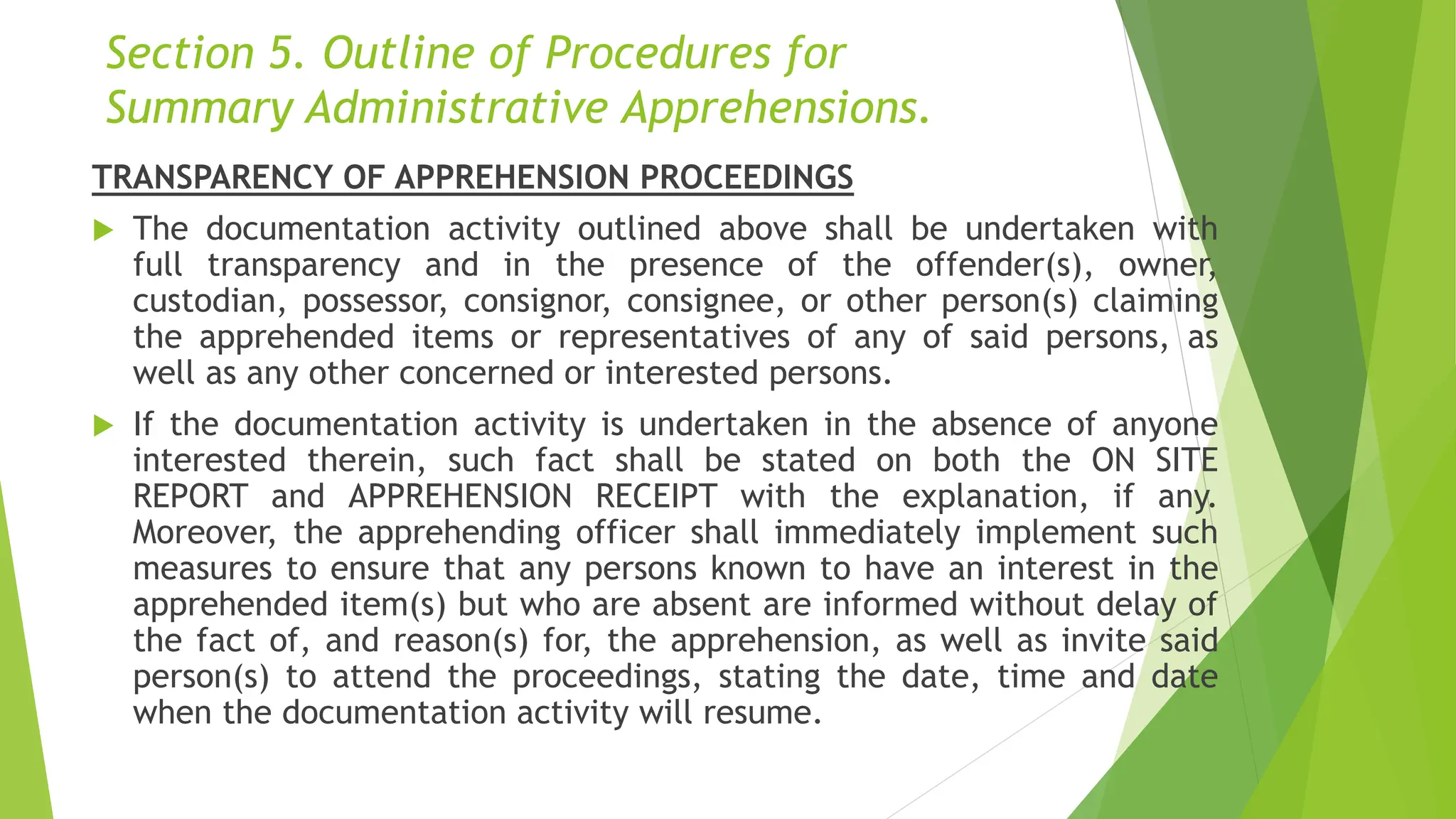 Department order DAO 97-32. powerpoint presentation | PPTX