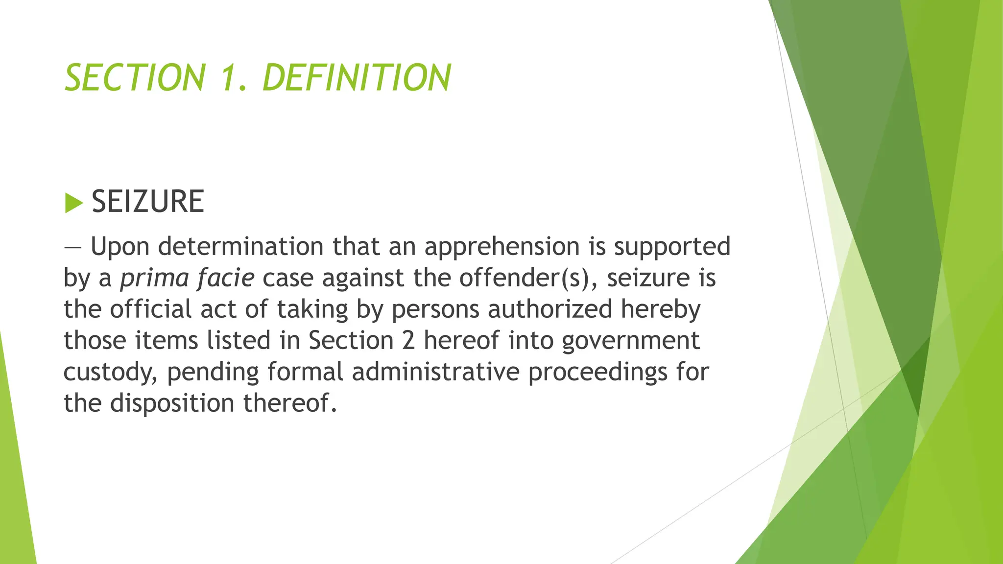 Department order DAO 97-32. powerpoint presentation | PPTX