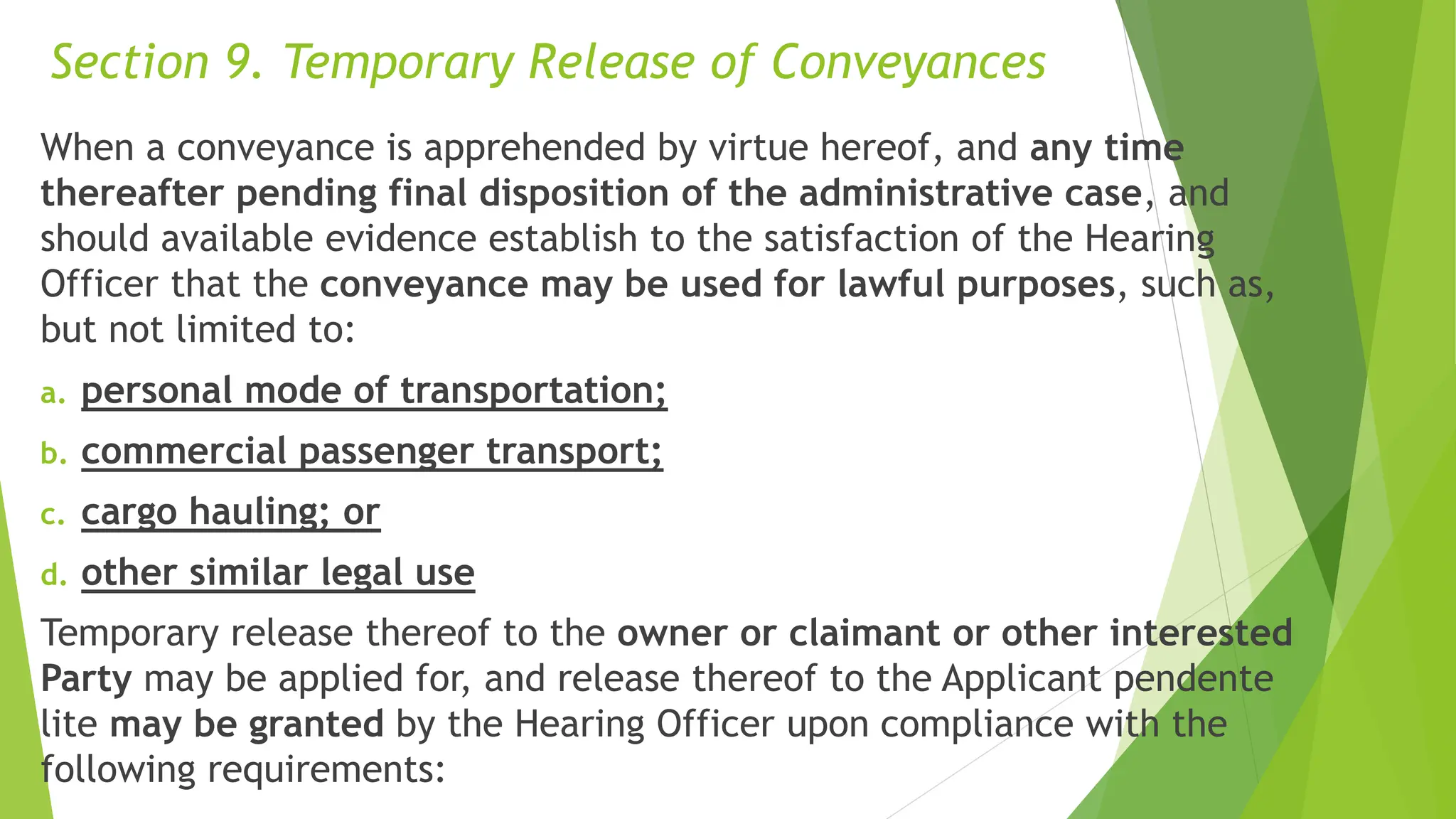Department order DAO 97-32. powerpoint presentation | PPTX