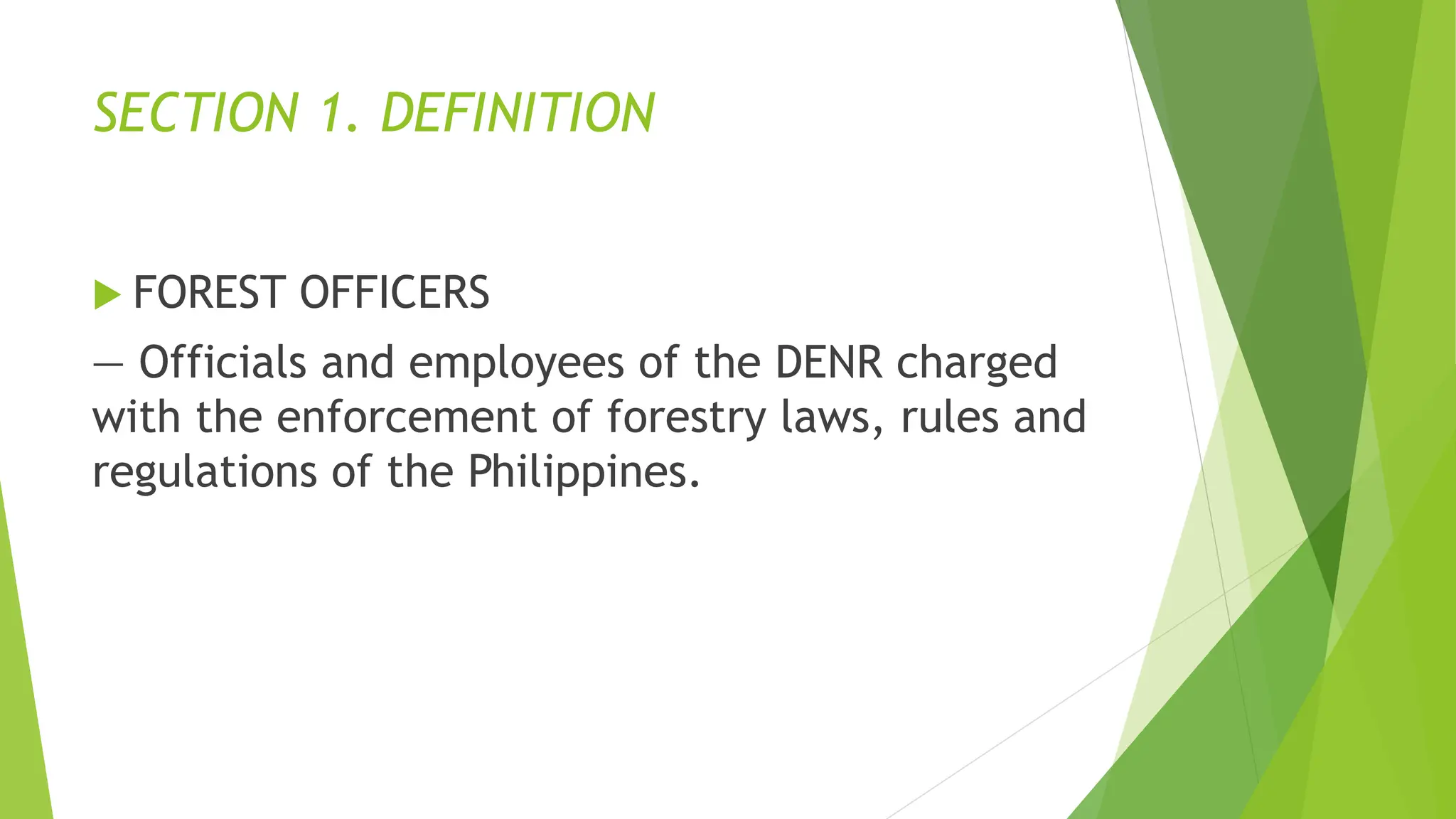 Department order DAO 97-32. powerpoint presentation | PPTX