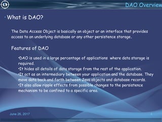 Dao benchmark | PPT