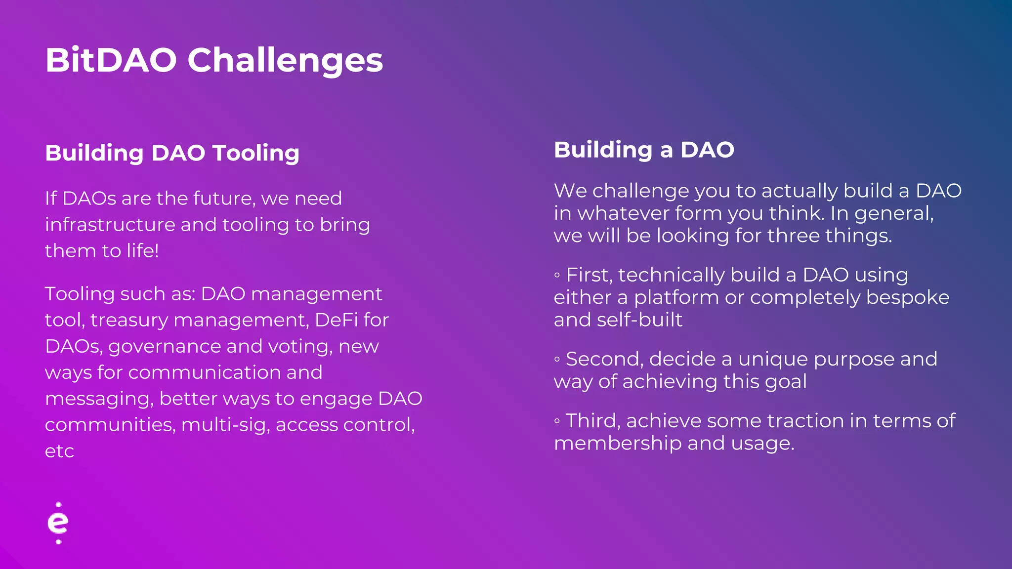 DAO Hack Launch | PPTX