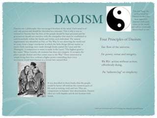 Daoism | KEY