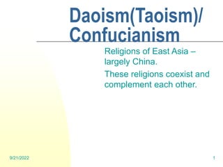 daoism(taoism).ppt | Spirituality | Religion & Spirituality
