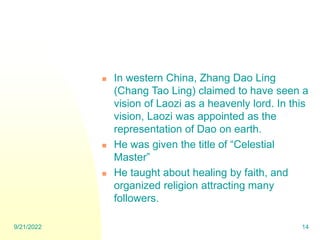 daoism(taoism).ppt | Spirituality | Religion & Spirituality