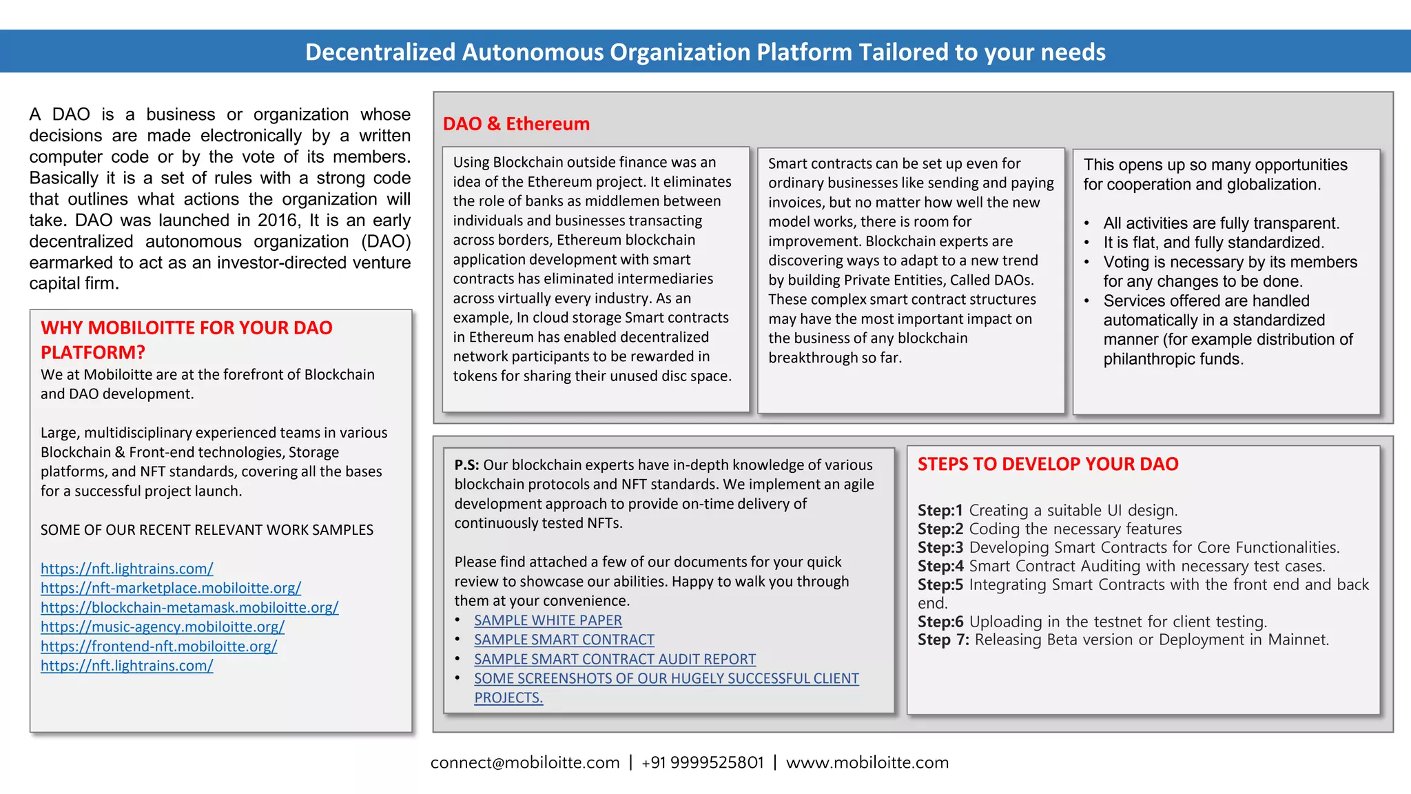 Dao - Mobiloitte | PDF