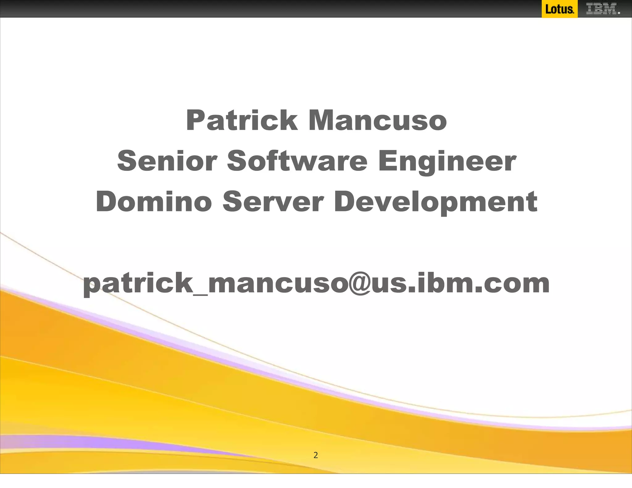Daos Technical Overview Ne Lotus | PDF | Operating Systems | Computer Software and Applications