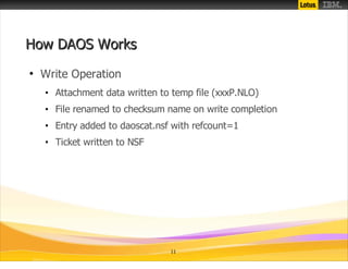 Daos Technical Overview Ne Lotus | PDF | Operating Systems | Computer ...