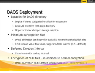 Daos Technical Overview Ne Lotus | PDF | Operating Systems | Computer Software and Applications