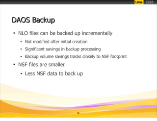 Daos Technical Overview Ne Lotus | PDF | Operating Systems | Computer ...