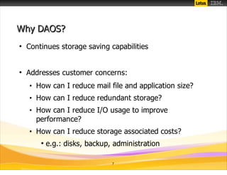 Daos Technical Overview Ne Lotus | PDF | Operating Systems | Computer Software and Applications