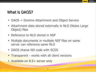 Daos Technical Overview Ne Lotus | PDF | Operating Systems | Computer Software and Applications