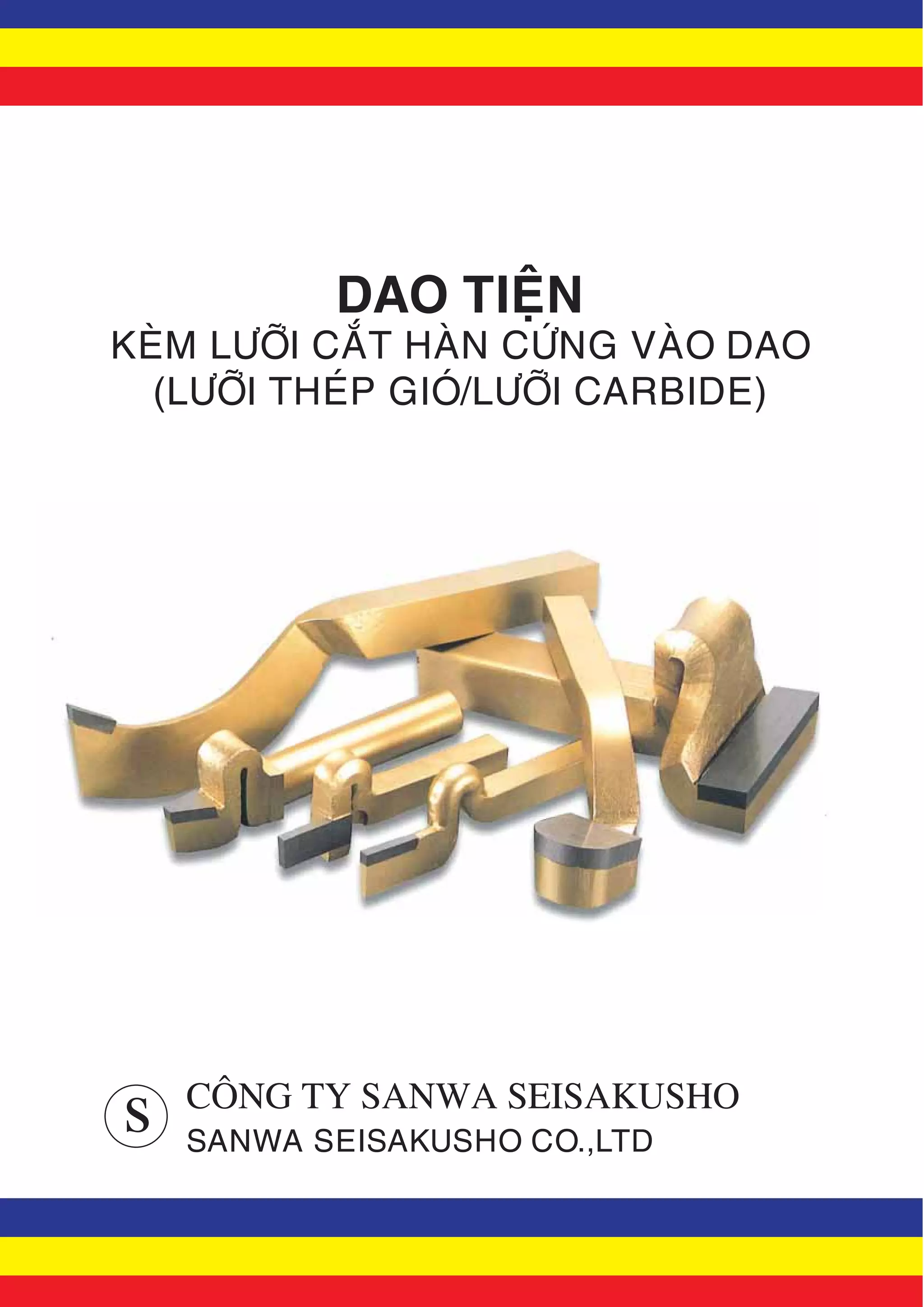 Dao tiện - Sanwa Seisakusho catalogue - Vietnamese | PDF