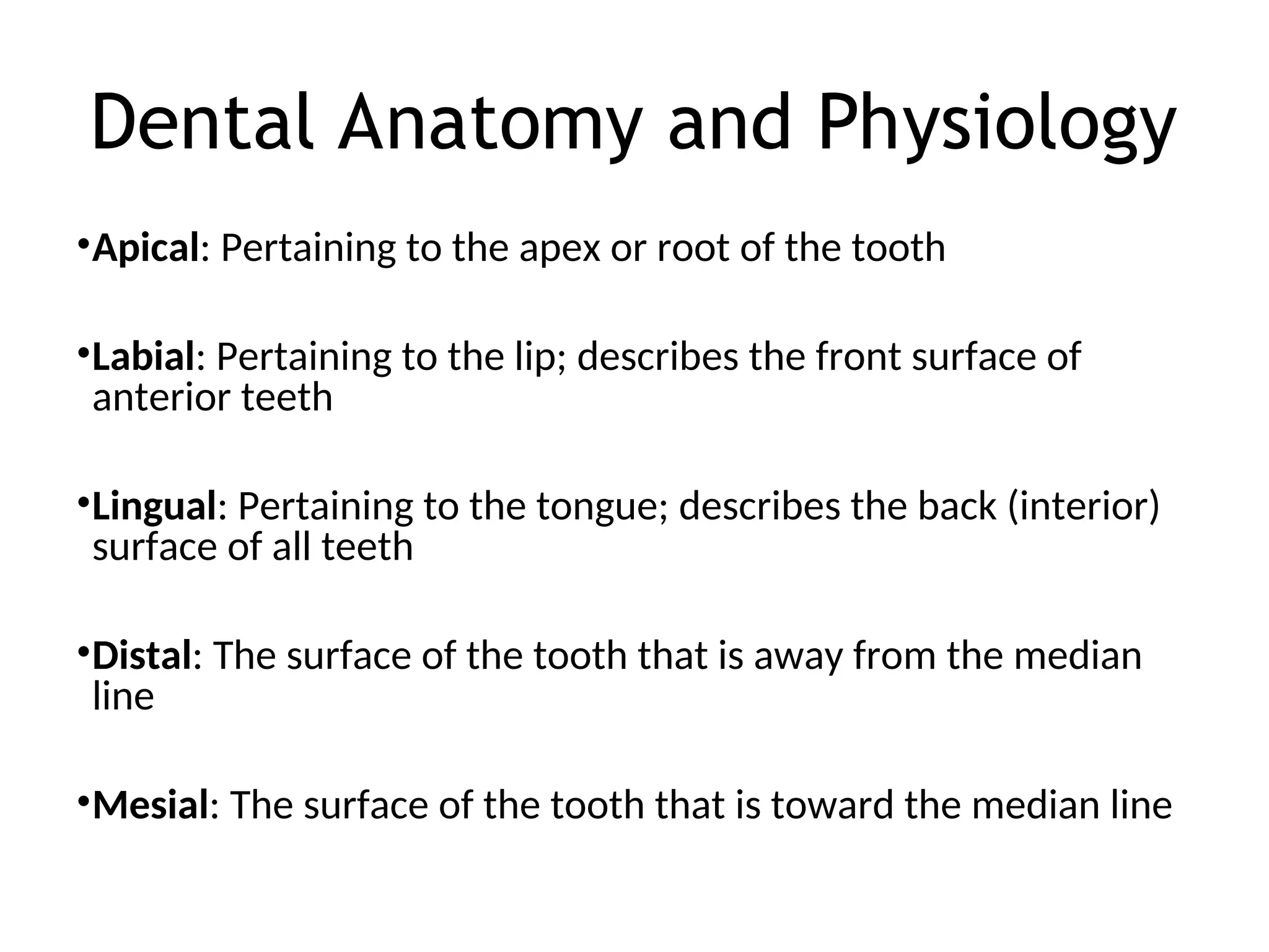 DAP-02 tooth numbering Tooth numbering.ppt