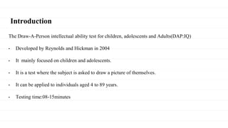 Draw a person, intelligence quotient test.pptx