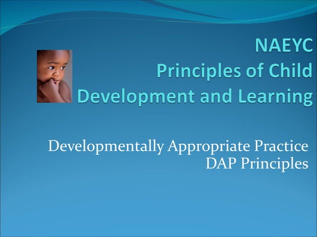 Dap326 | PPT | Daycare and Pre-School | Parenting