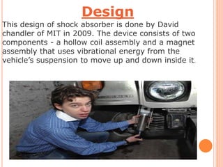 hybrid car from solar wind and shock absorber | PPTX