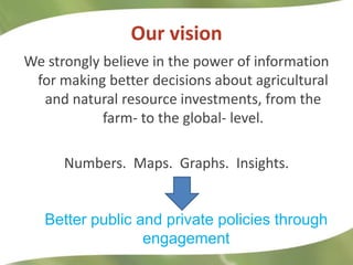 Highlights of the DAPA program 2010-2011 | PPT