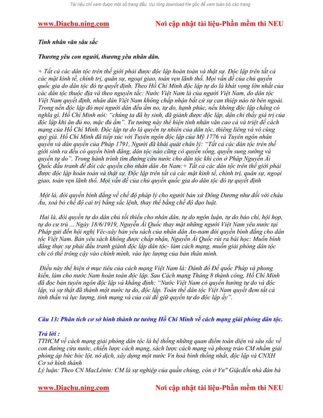 Dap an 56_cau_tthcm_0189 | PDF