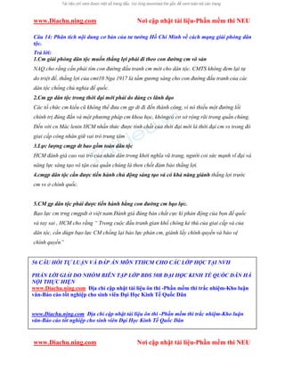 Dap an 56_cau_tthcm_0189 | PDF