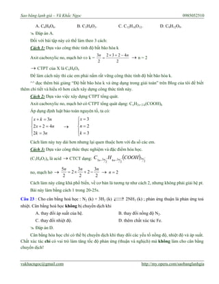 Dap an chi tiet khoi b 2008 | PDF