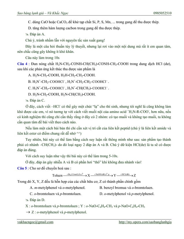 Dap an chi tiet khoi b 2008 | PDF