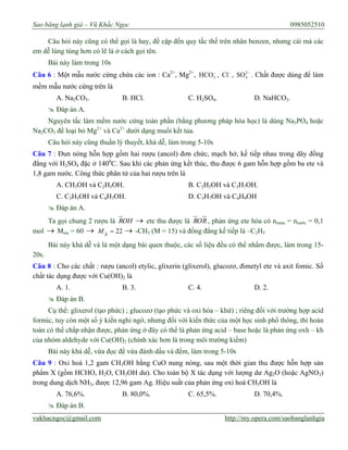 Dap an chi tiet khoi b 2008 | PDF