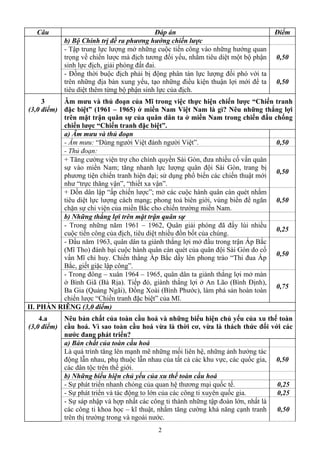 Dap an de thi dai hoc mon su khoi c nam 2013 | PDF