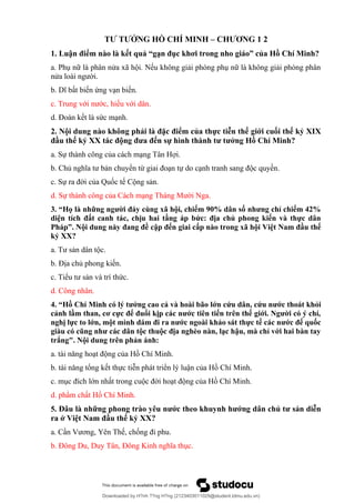 dap an thi tthcm.pdf ggggggggggggggggggggggggggggggggg | PDF