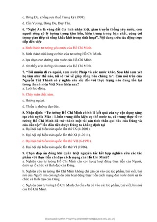 dap an thi tthcm.pdf ggggggggggggggggggggggggggggggggg | PDF