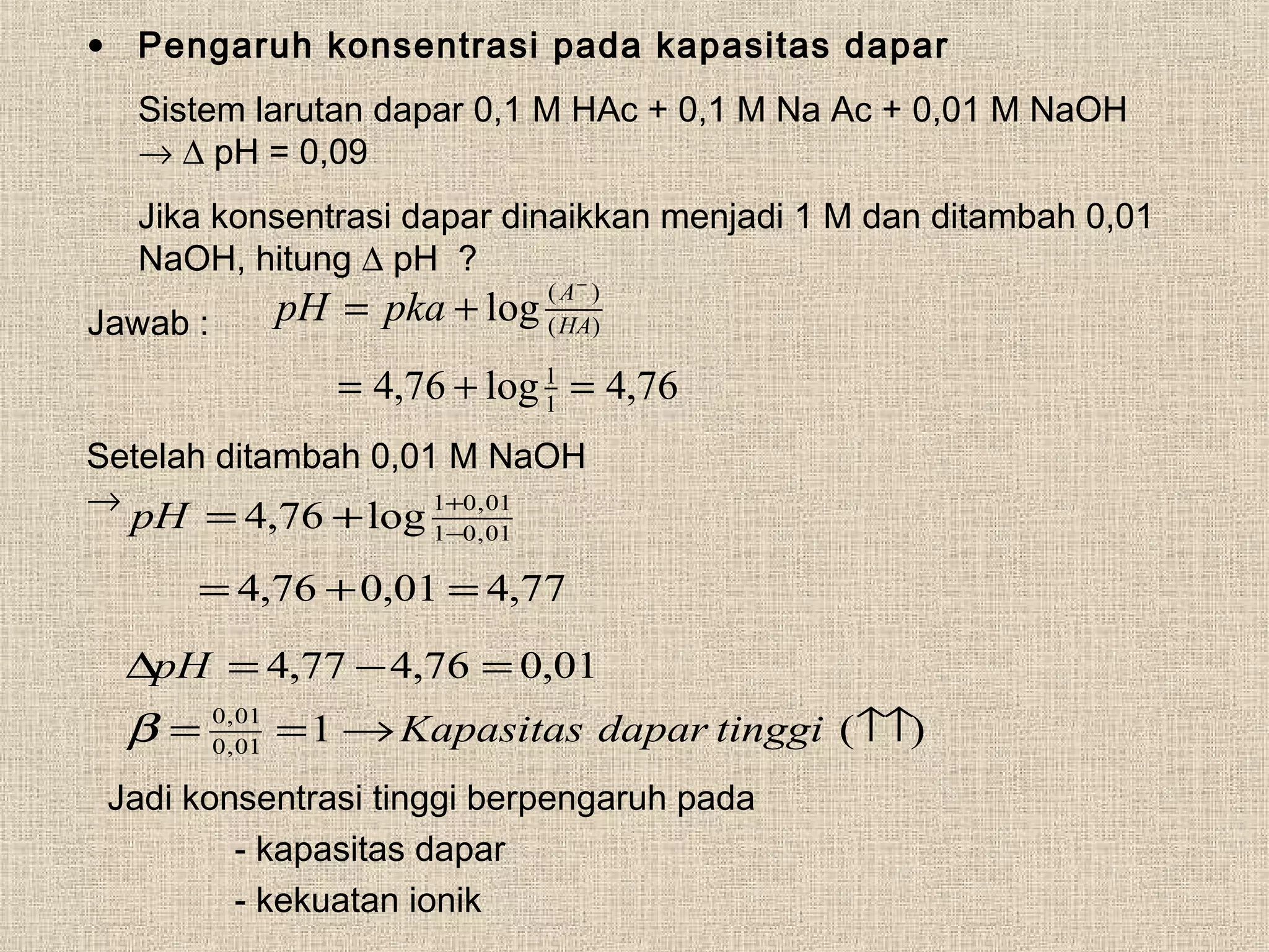 Dapar dan larutan 2 | PPT