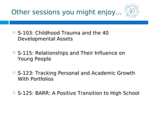 Search Institute's Developmental Assets Profile: What It Is and How to ...