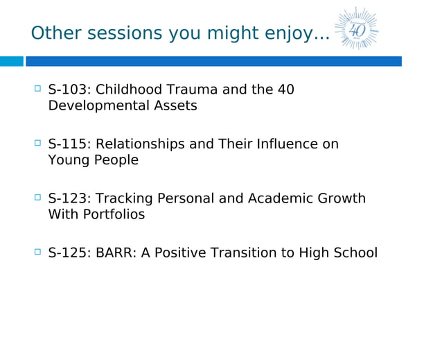 Search Institute's Developmental Assets Profile: What It Is and How to ...