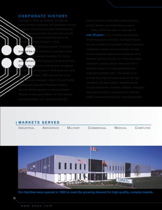 DAPC Capabilities Brochure | PDF