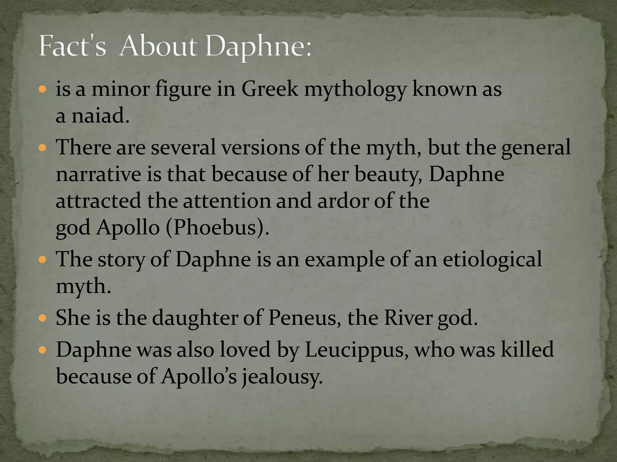 Daphne | PPTX