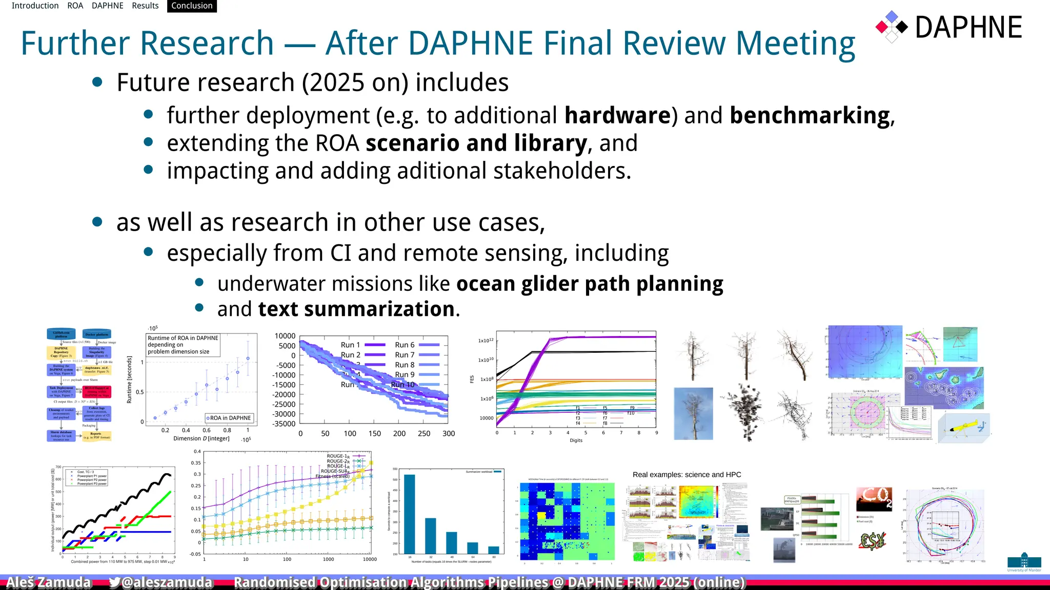 Randomised Optimisation Algorithms Pipelines @ DAPHNE FRM 2025 | PDF