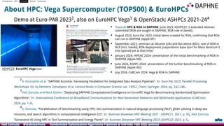 Randomised Optimisation Algorithms Pipelines @ DAPHNE FRM 2025 | PDF