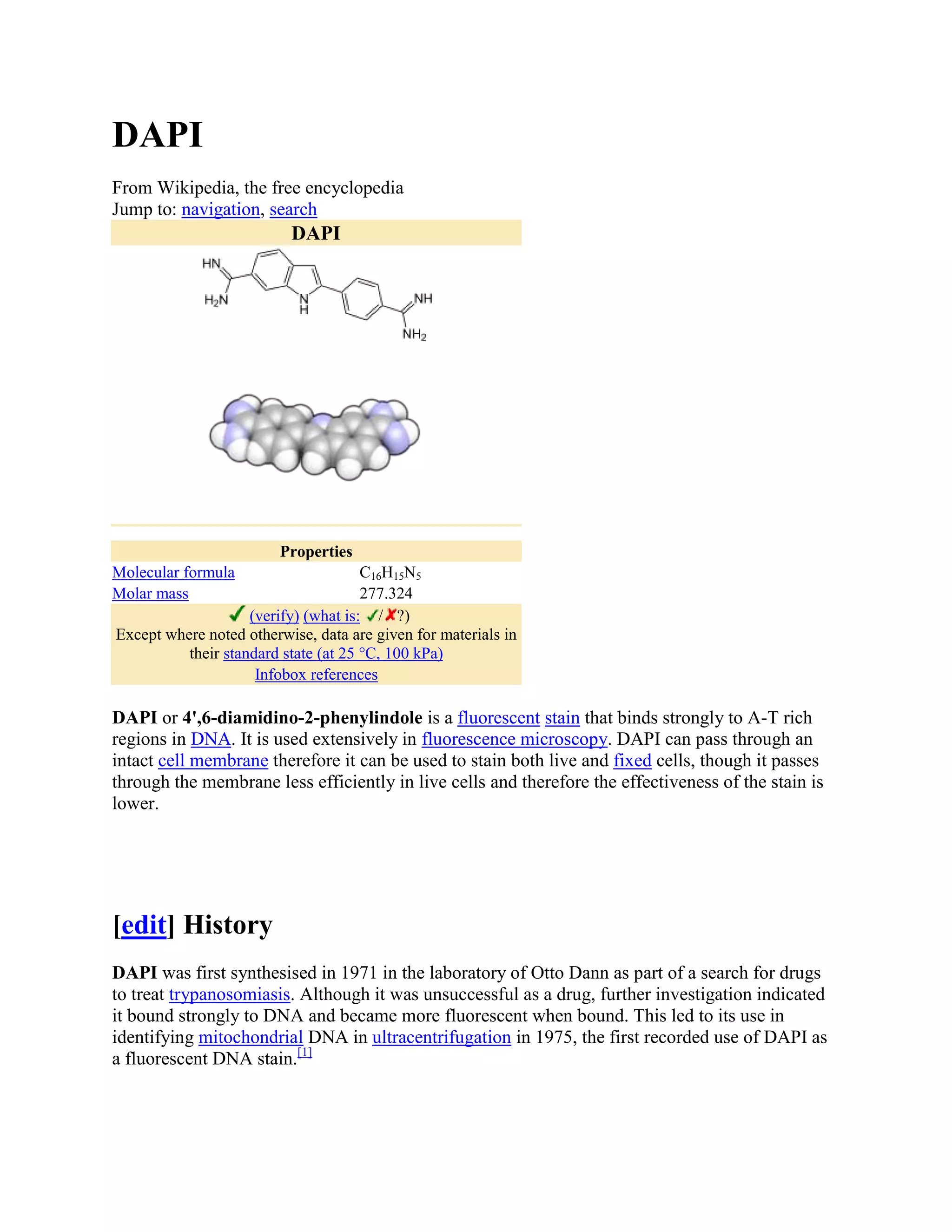 Dapi | DOCX | Genetics | Science