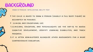 Draw a Person: Intellectual Ability Test | PDF