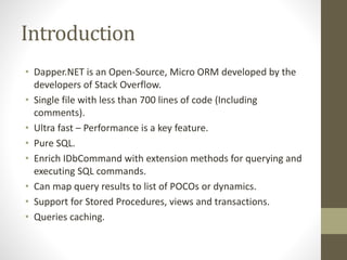 Dapper | PPT | Free Download