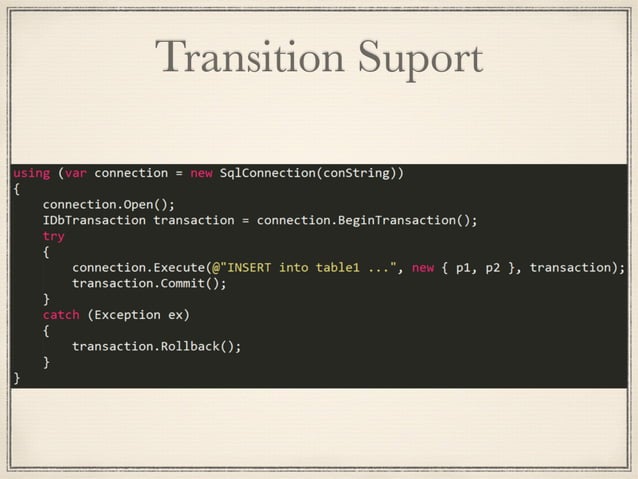Dapper & Dapper.SimpleCRUD | PDF